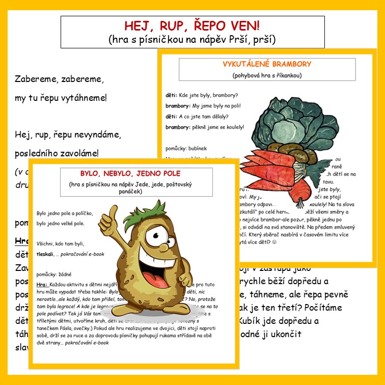 PODZIMNÍ KRÁTKOHRÁTKY-CO SE DĚJE NA POLI-PODZIMNÍ ZELENINA | Inspirace (nejen) do školky